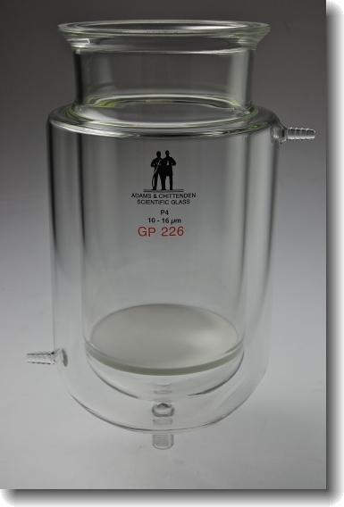 cGMP filtration glassware - Adams & Chittenden Scientific Glass Coop