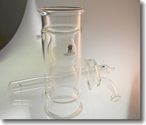 Coldfinger detail - Adams & Chittenden Scientific Glass Coop