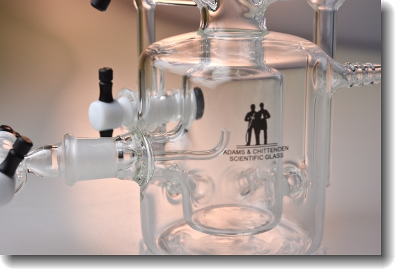 RDE Cell, Luggin Capillary - Adams & Chittenden Scientific Glass Coop