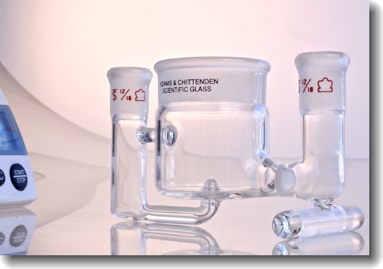 Cell w Luggin Capillary - Adams & Chittenden Scientific Glass Coop